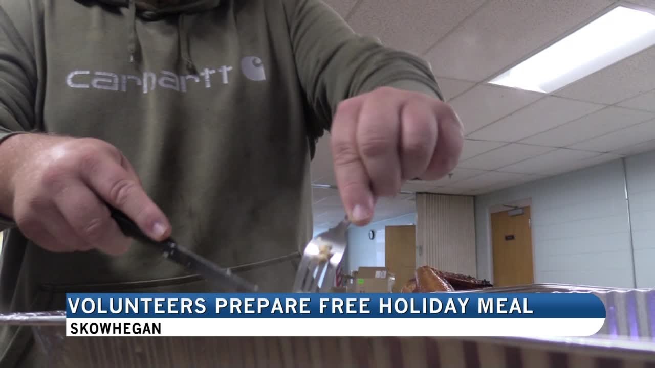 Skowhegan Community Center hosting free Thanksgiving meal - YouTube