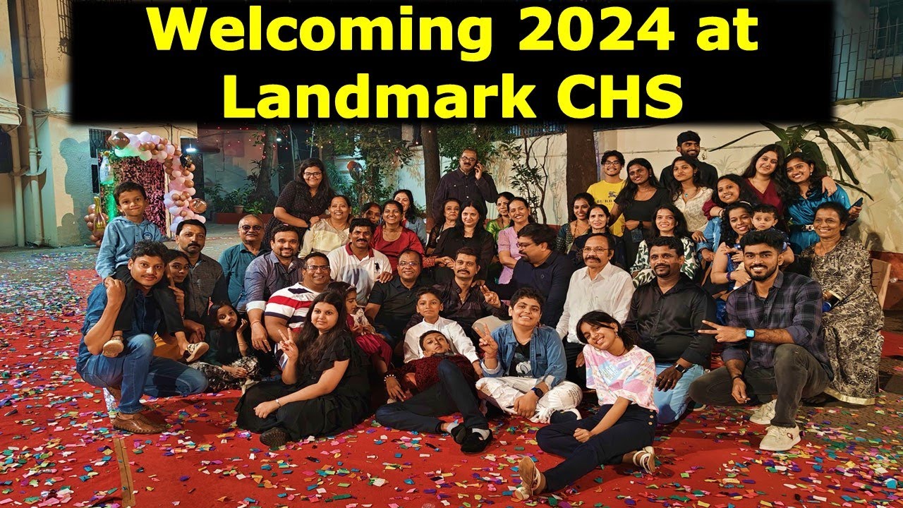 New Year 2024 celebrations at Landmark CHS | Fun On the Go #newyear2024 ...