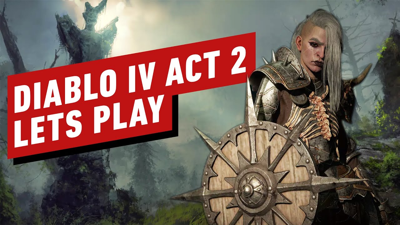 Diablo 4: Act 2 Story, Dungeons, & Sidequests - Let's Play - YouTube