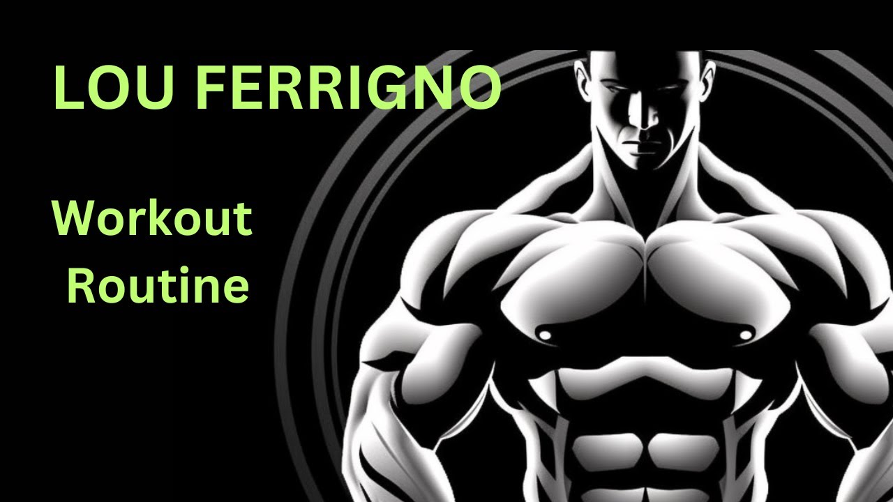 Lou Ferrigno Full Workout Routine - YouTube