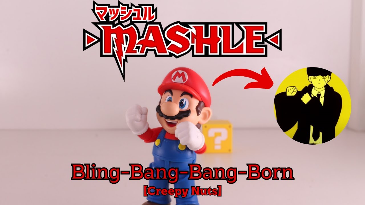 Mashle Dance - Mario Bros. Version [Stop Motion] #mashle #bbbbdance # ...
