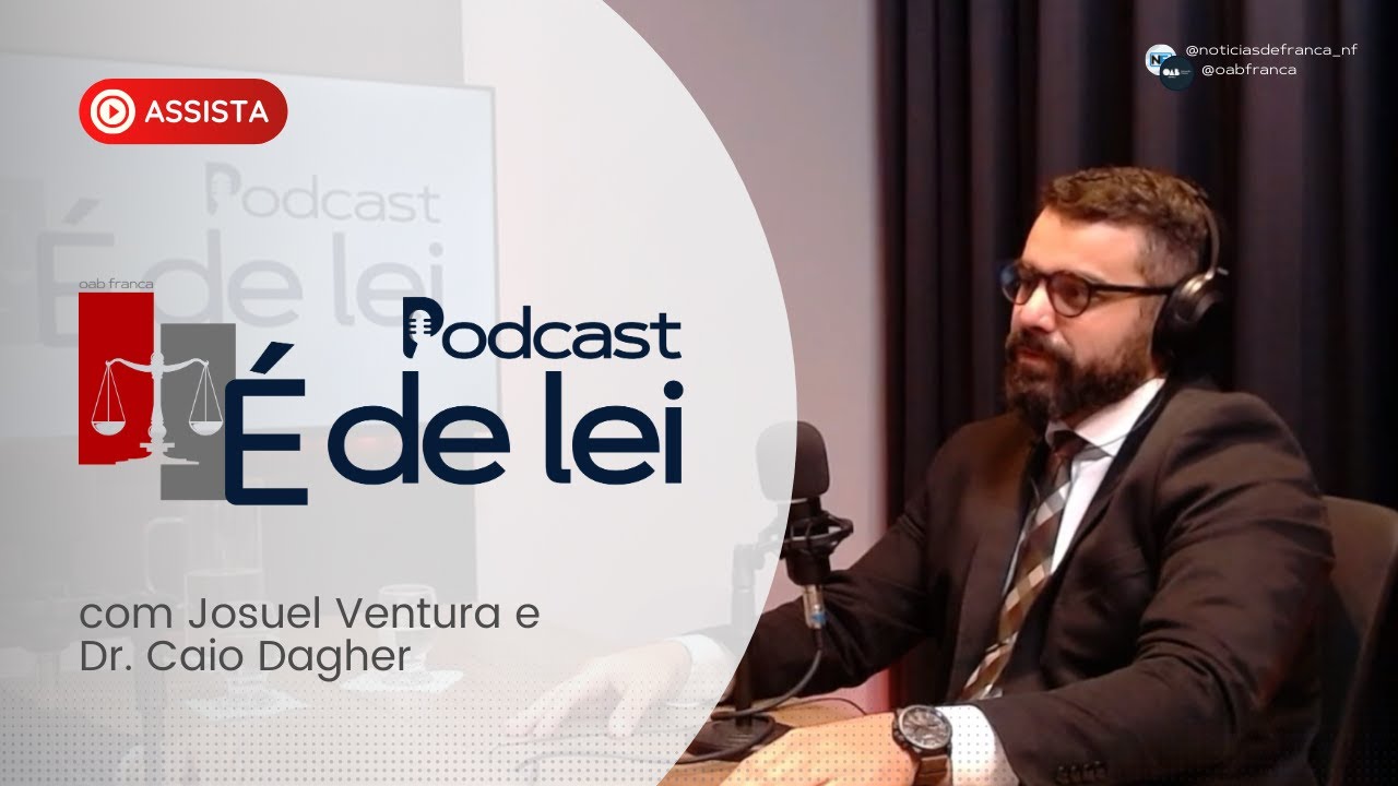 🔴 É de Lei Podcast - Ep. #14 - Dr. Caio Dagher - YouTube