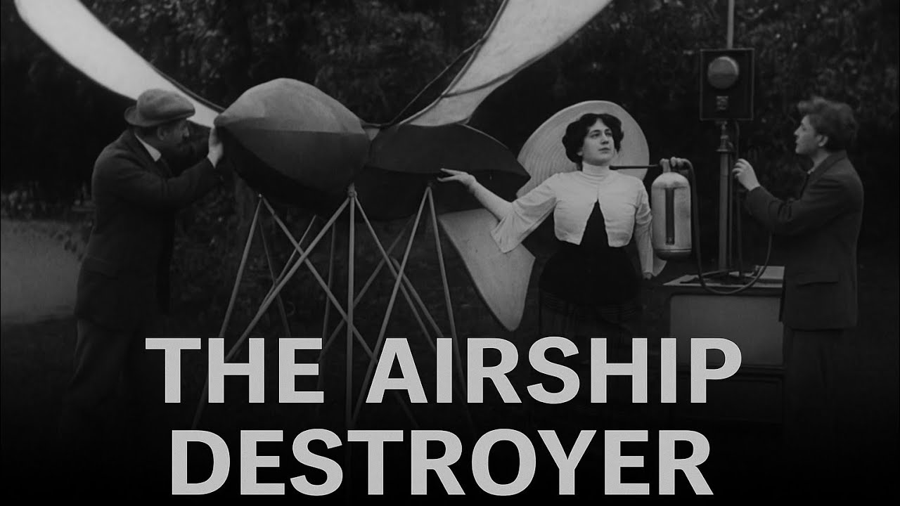 The Battle in the Clouds (1909) Original title: The Airship Destroyer ...
