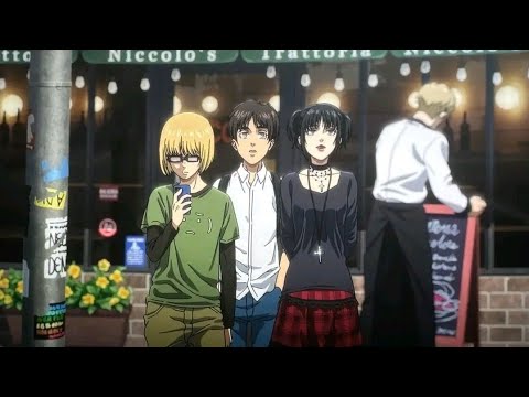 attack on titan movie extra scene eren and mikasa and levi #aot - YouTube