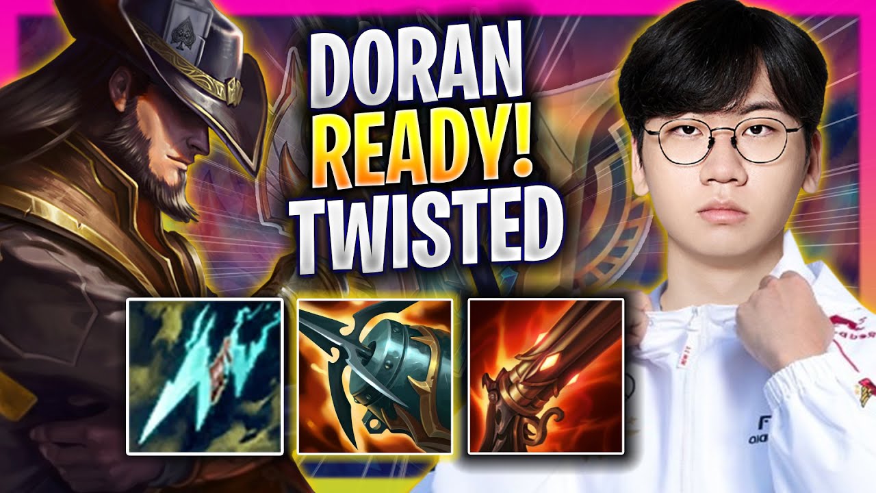 DORAN IS READY TO PLAY TWISTED FATE TOP! - T1 Doran Plays Twisted Fate TOP vs Yone! | Season ...