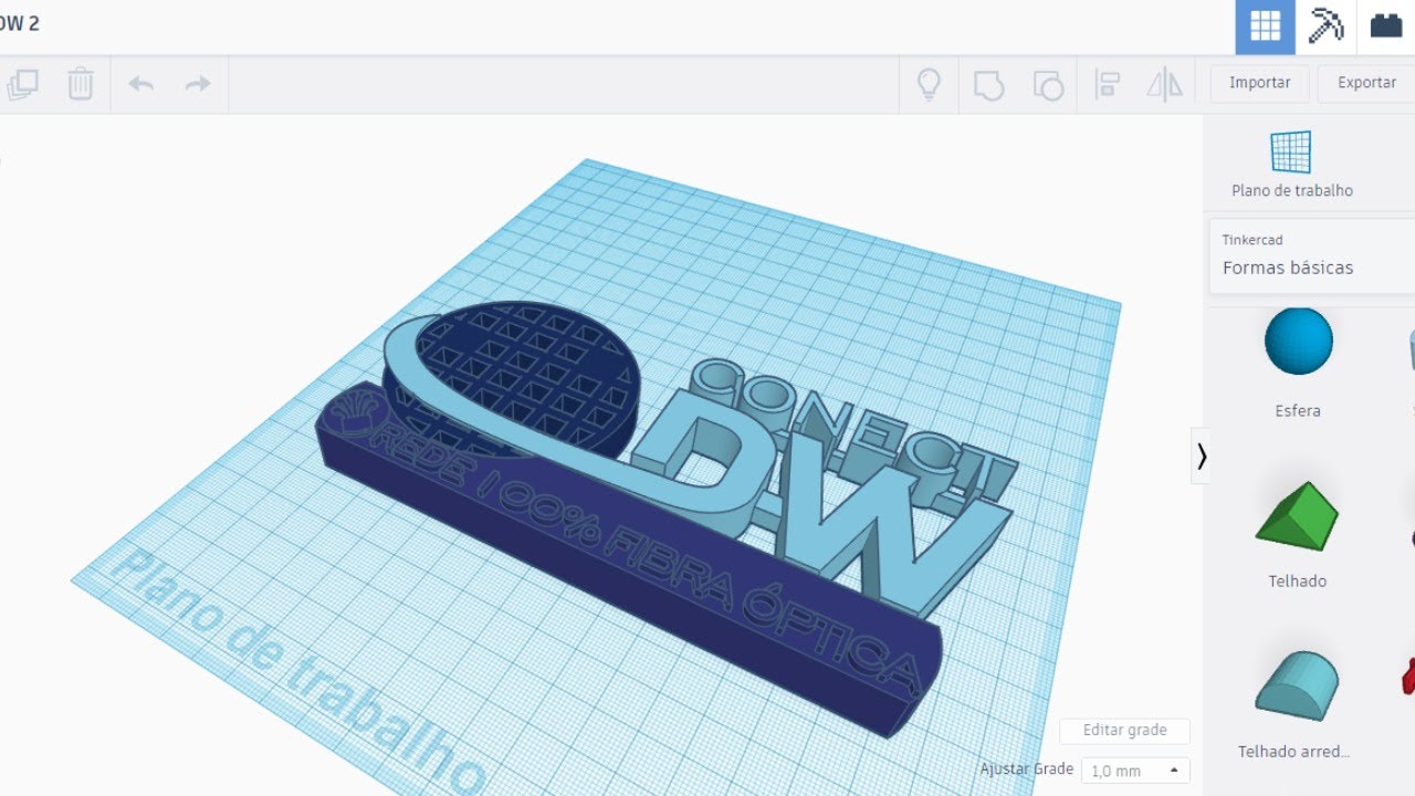 Como converter logo e vetores para formato 3D - YouTube