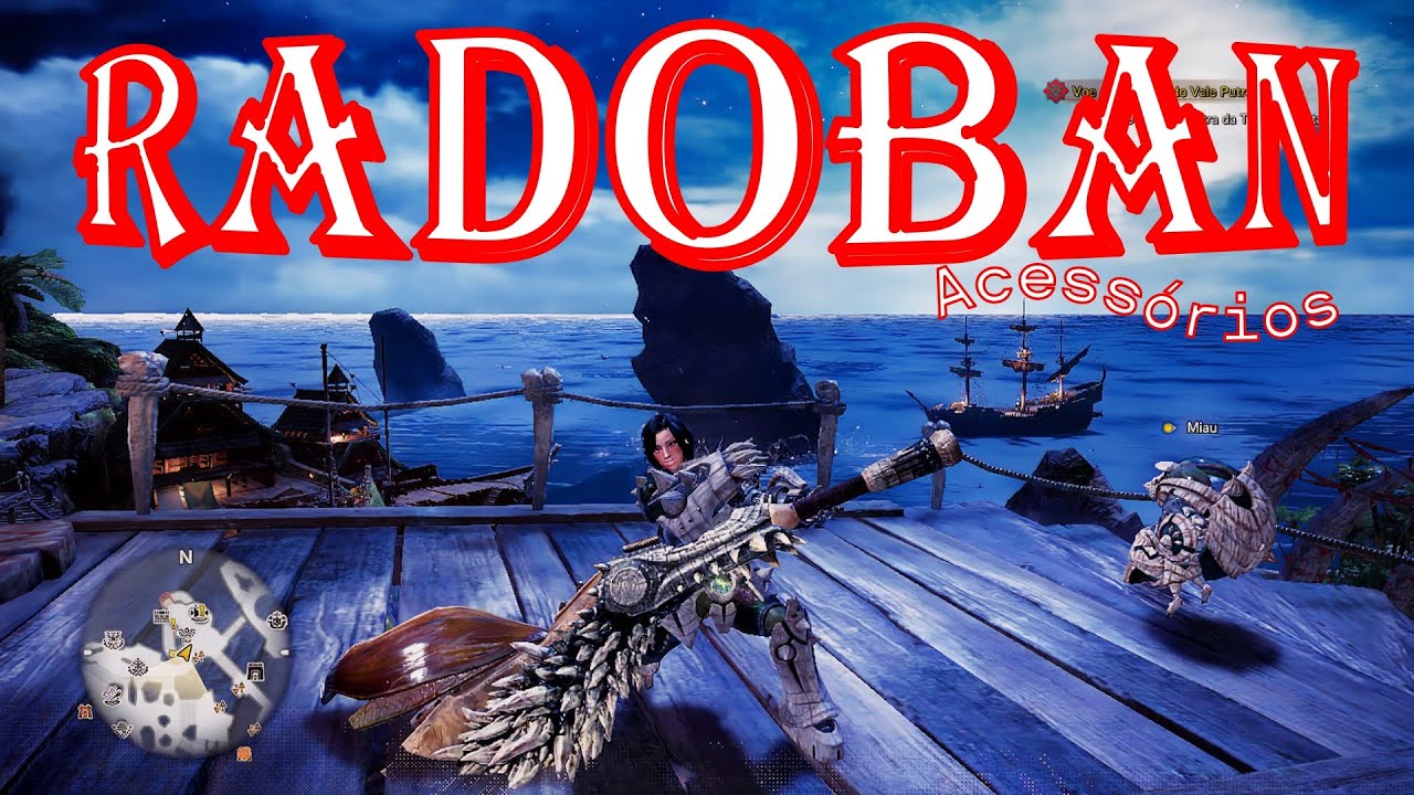 Live MHWorld - Acessórios Radoban. - YouTube