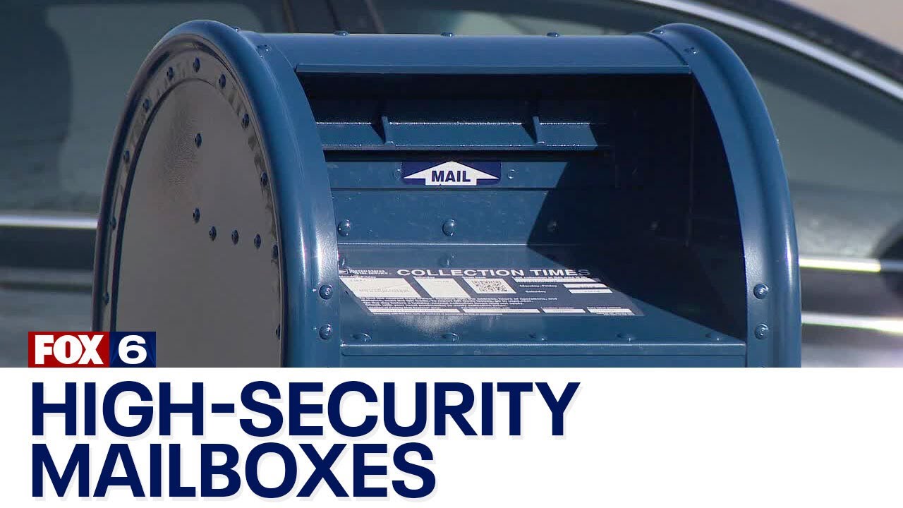 Milwaukee area high security mailboxes; installed to prevent thefts ...