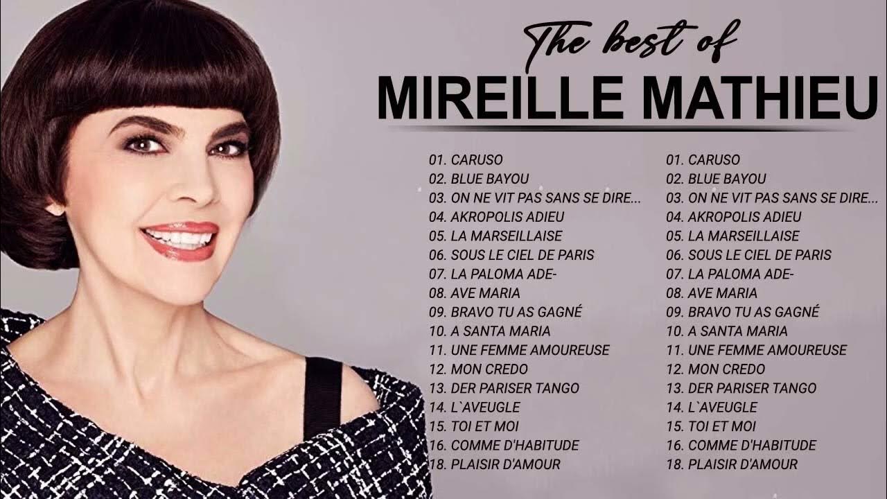 Mireille Mathieu Les Plus Grands Succès 2022 - Les plus belles chansons de Mireille Mathieu ...