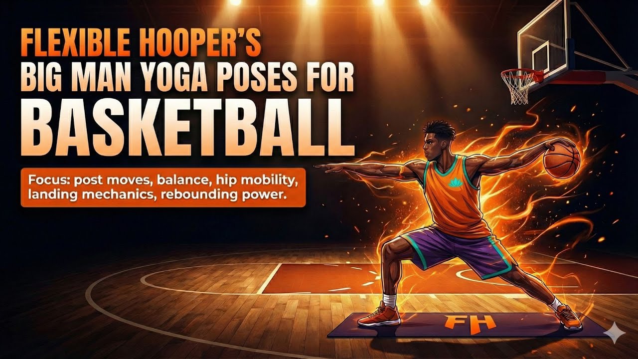 Flexible Hooper's Big Man Yoga Poses for Basketball Players - YouTube