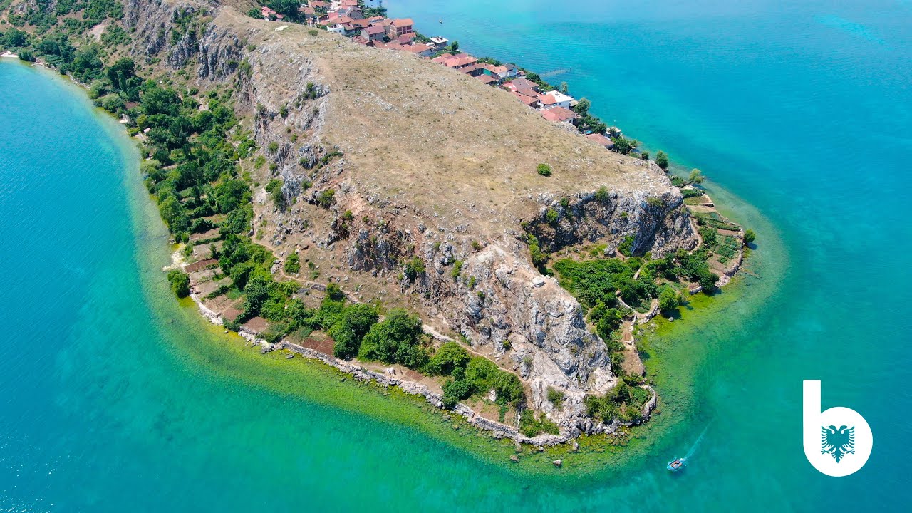Albania 4K - Lin Peninsula, the oldest inhabited settlement in Europe ...