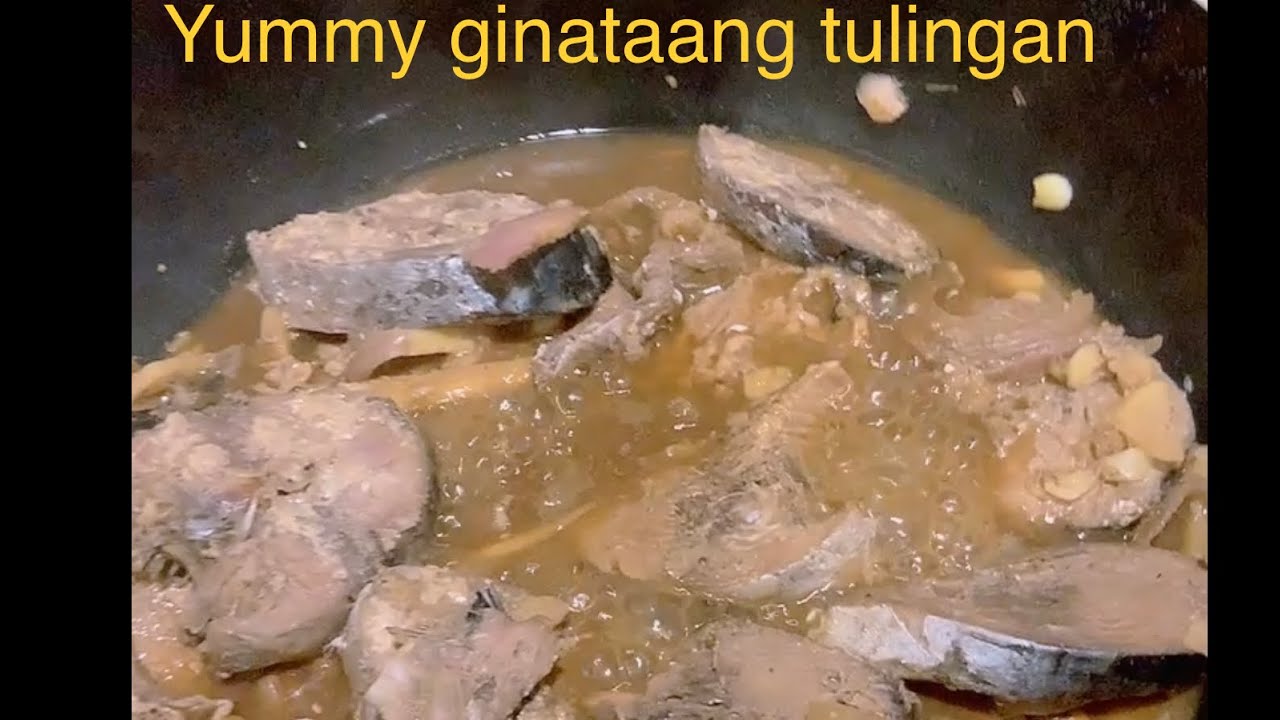Yummy ginataang tulingan - YouTube
