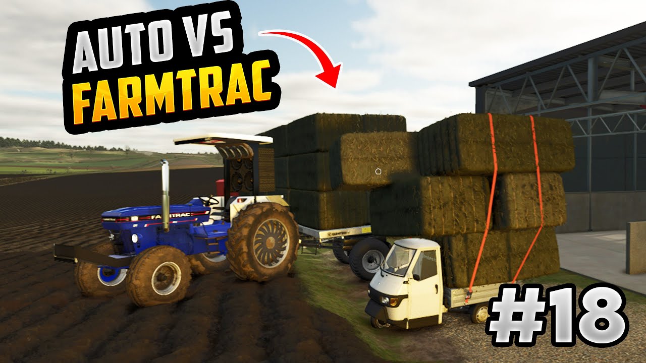 Farmtrac Fas Gyea FS25 | Corn Silage 🌽 | How to Feed Animals? | #fs25 # ...