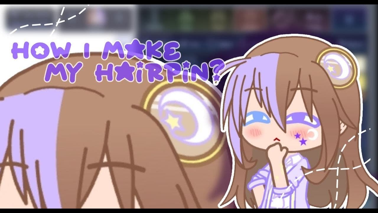 How I made my hairpin | Gacha Club Tutorial - YouTube