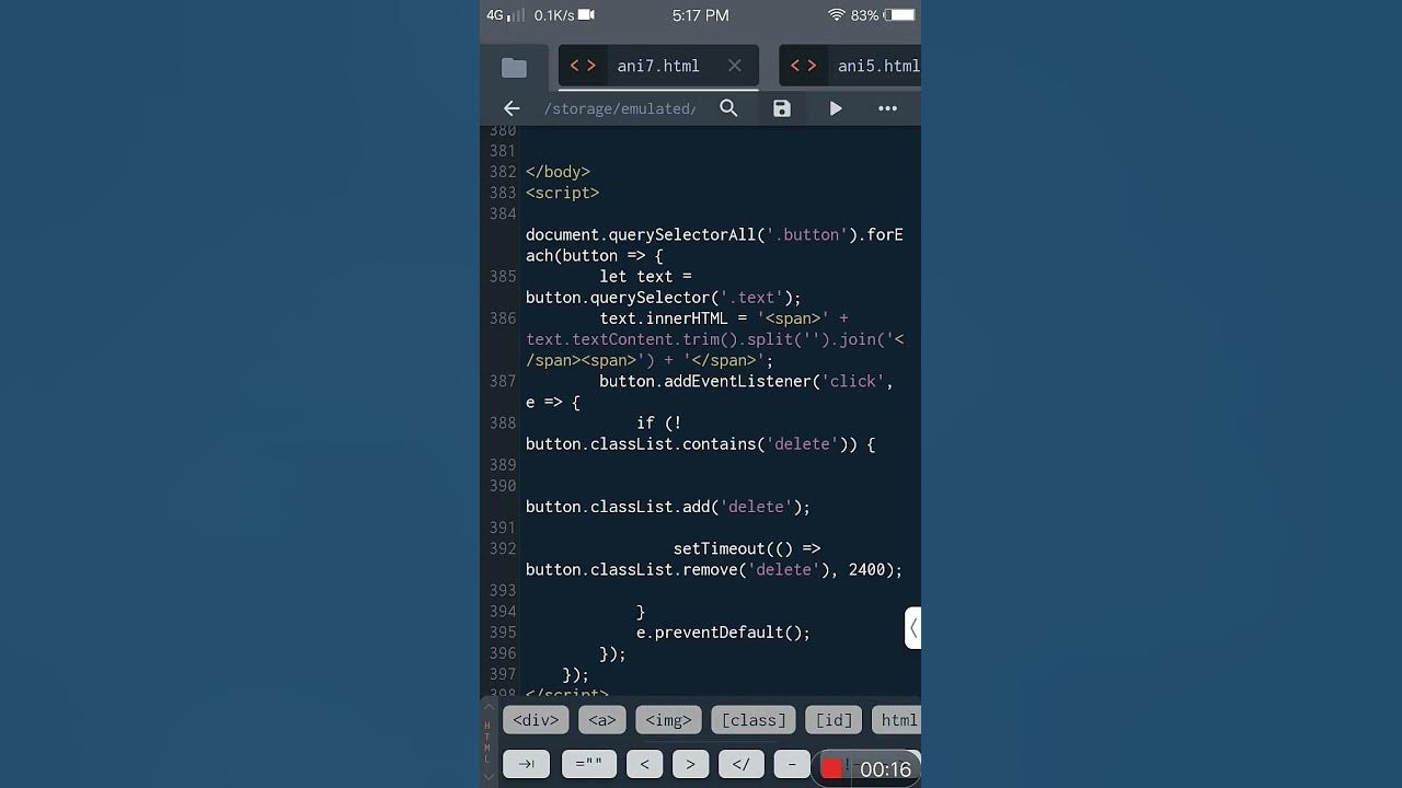Css Js Modern Button Animation Graphic Design Website Freecodecamp Codewithharry Technology
