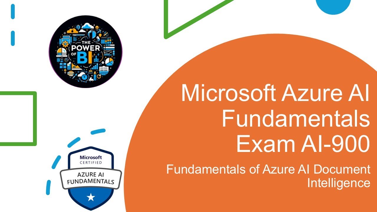 013 Azure AI-900 Certification Guide: Fundamentals of Azure AI Document ...