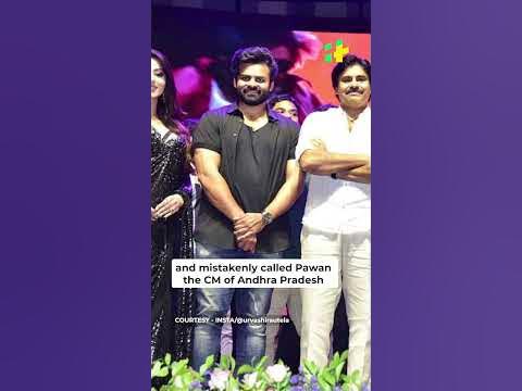 Urvashi Rautela Trolled Over Calling Pawan Kalyan CM Of Andhra Pradesh - YouTube