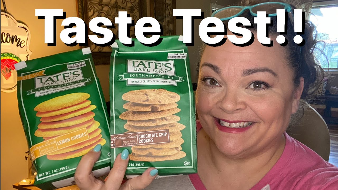 Taste Test!! Tate’s Bake Shop Cookies - YouTube