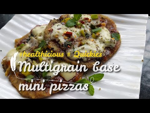 Soulful Flavours: Quickies - Multigrain base pizza - YouTube
