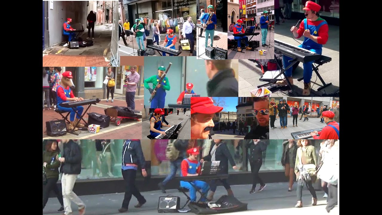 Super Mario Busker Audience uploads Collection 2013 & 2014 - YouTube