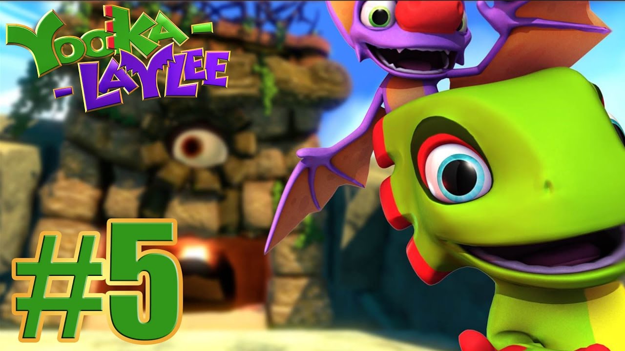 Yooka - Laylee Gameplay Walkthrough Part 5 World 1 Boss - 100 % ...