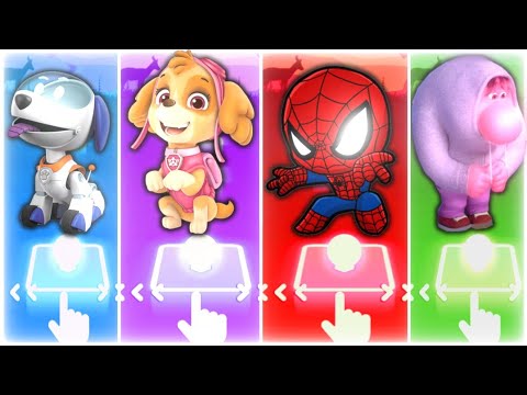 Robo-Dog vs Zuma x PAW PATROL vs Spider - Man vs Sadness x Inside out 2 ...