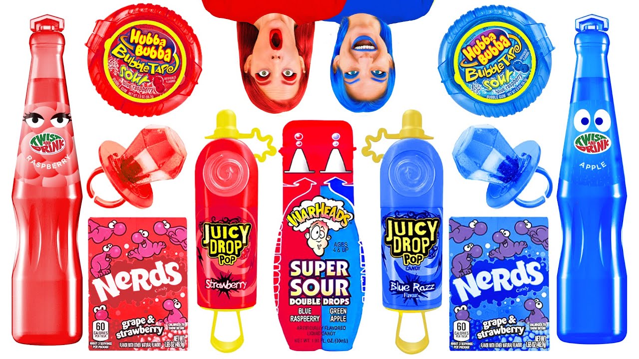 Red Food vs Blue Food Challenge | Funny Situations by Fun Fun Challenge ...