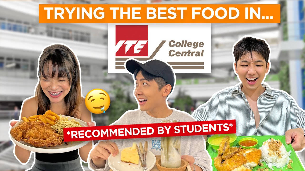 Trying BEST food in ITE CC! *RECOMMENDED BY STUDENTS* - YouTube
