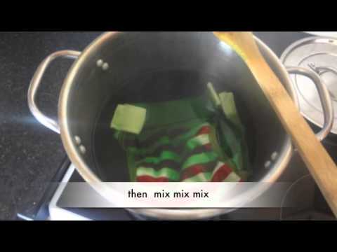 how to dye a gnappy/diaper band - YouTube