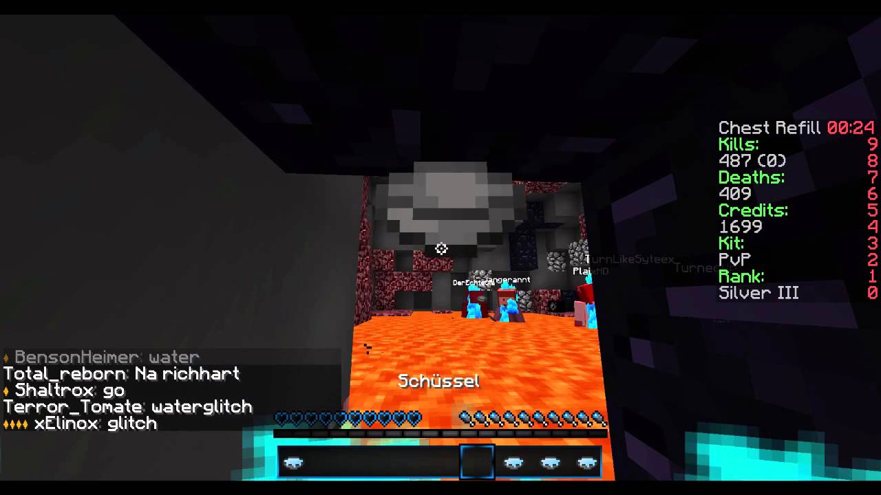 Minecraft Lava Challenge 02 / soup / maniii - YouTube