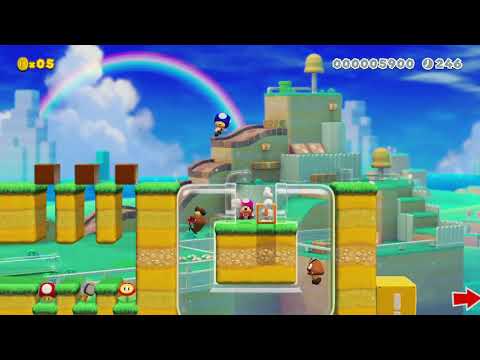 Toadette Wins Toad Loses