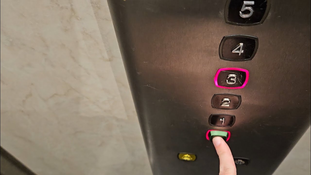 KONE M-series elevator Safety break (first person?) - YouTube