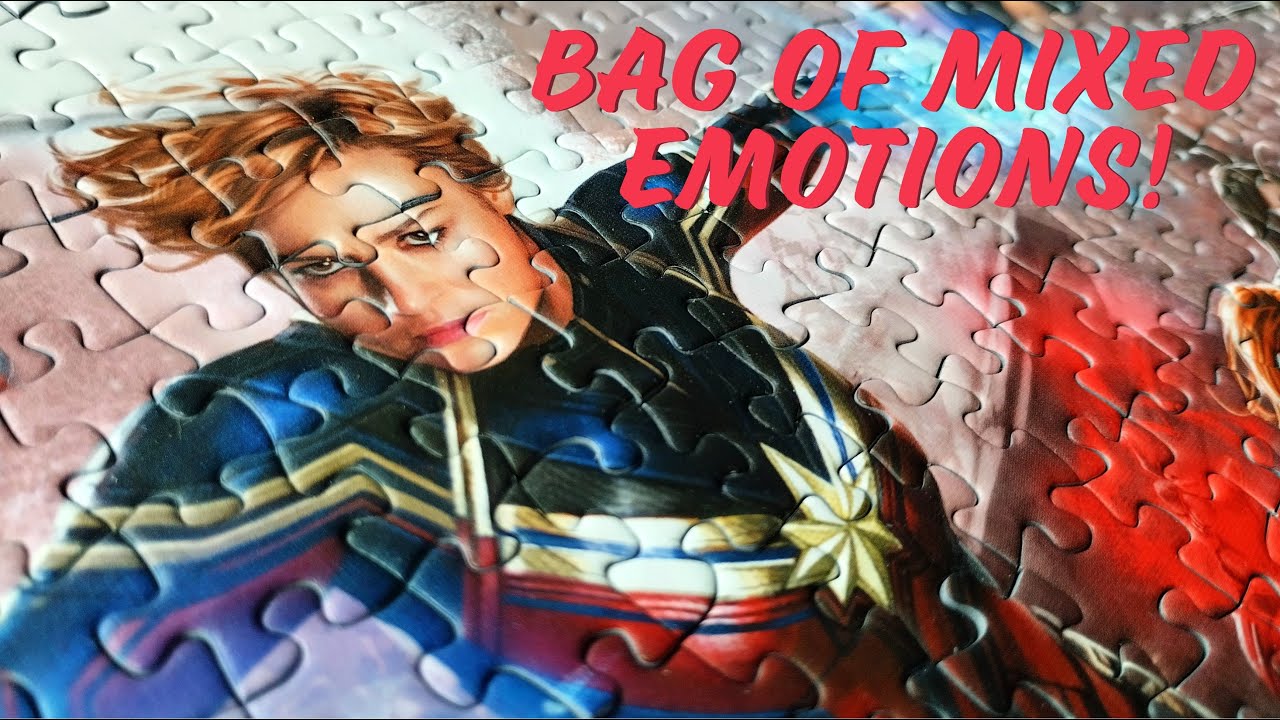 Bag full of mixed emotions! Bag D completed! Marvel Infinity Saga Puzzle 13500 pcs - YouTube