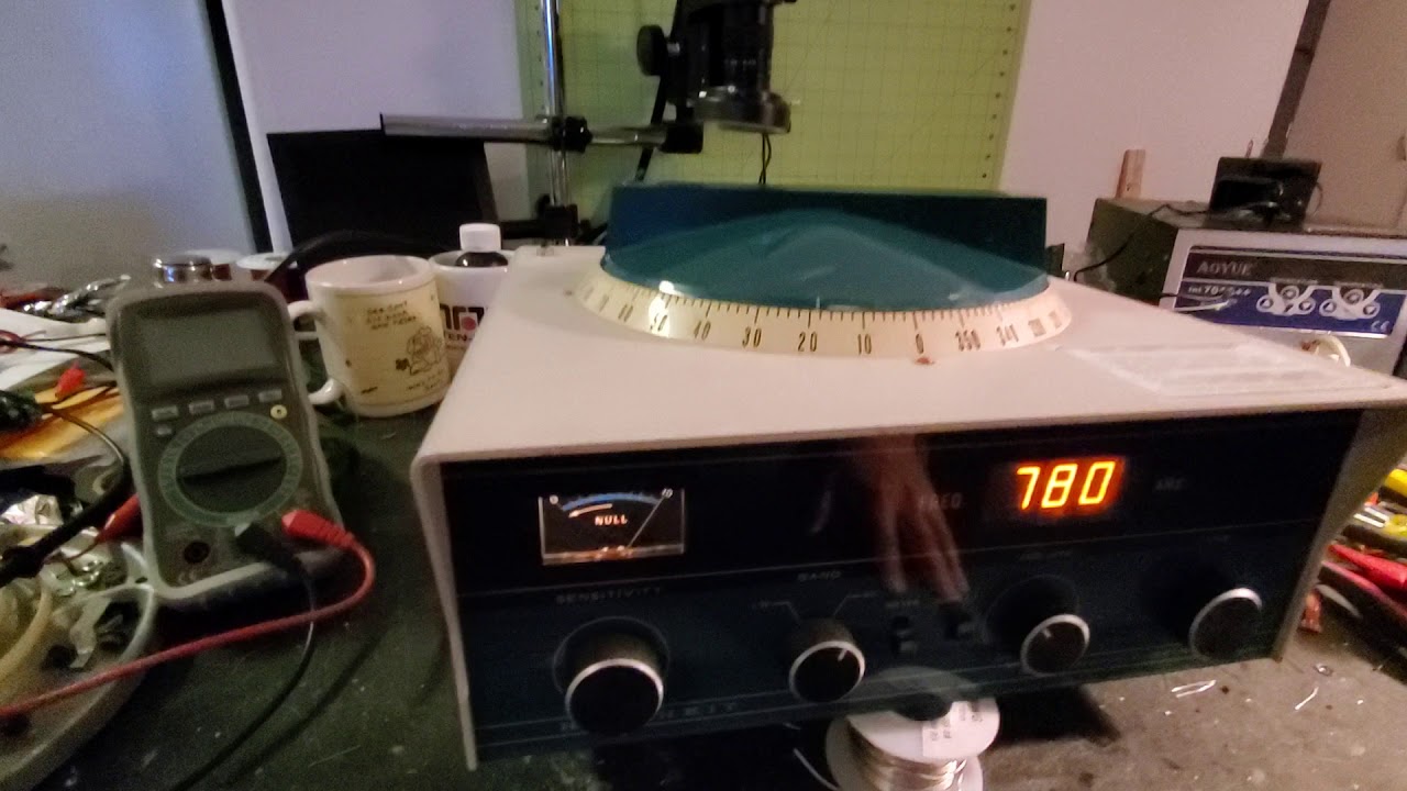 Healthkit MR-1010 Direction Finder Radio - YouTube