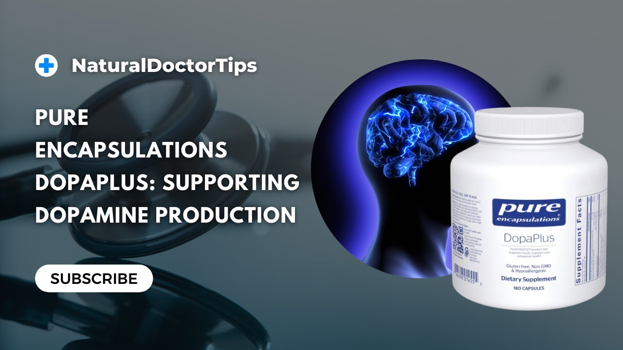 Pure Encapsulations DopaPlus for Brain Health Benefits - YouTube