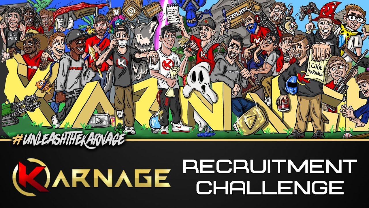 KARNAGE Recruitment Challenge 2019 #KARNAGERC (Join KARNAGE Clan) - YouTube