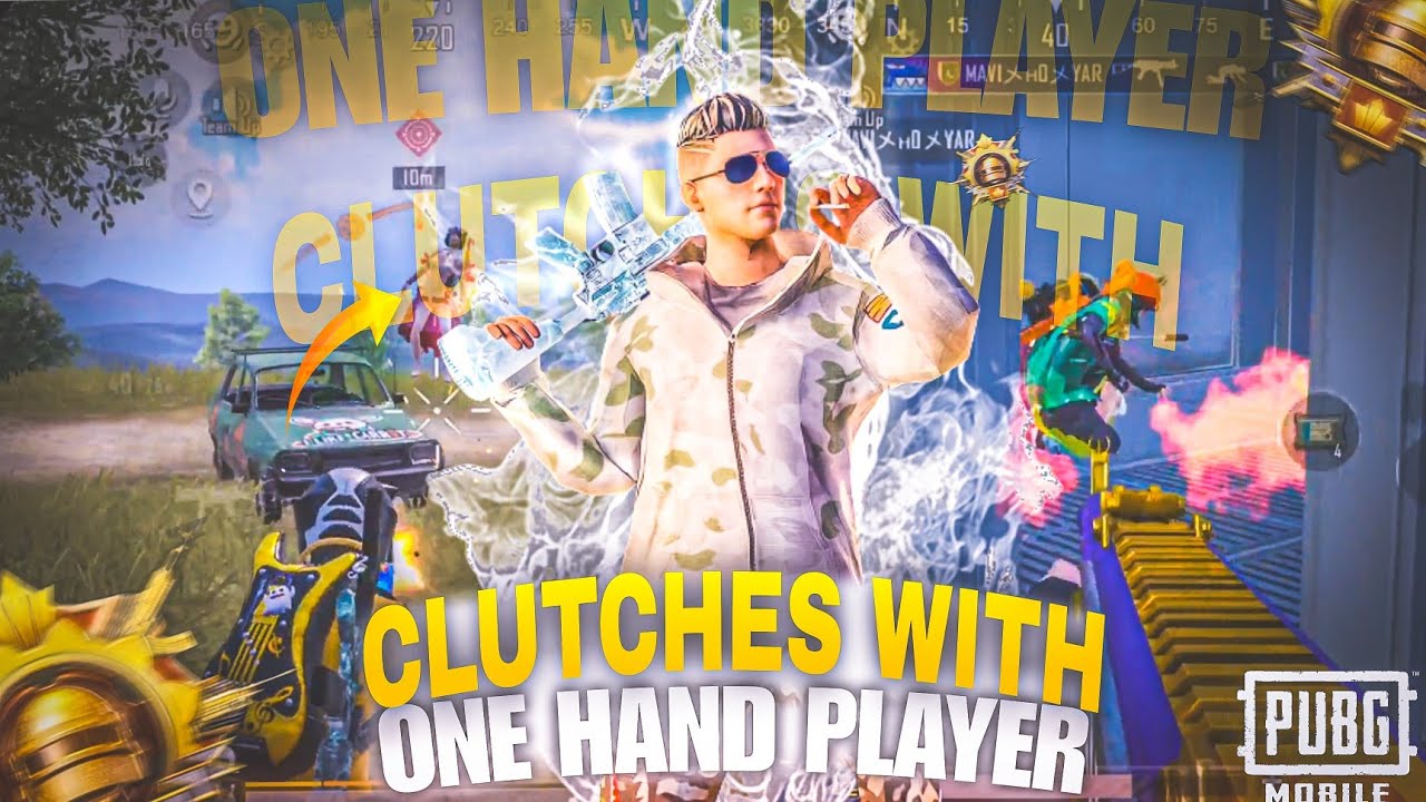 Clusters With one hand player / lobby crashed 😲😈 #disablesohailyt #bgmi ...