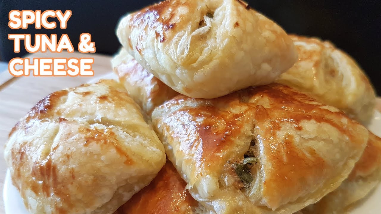 🔺🌶️🐟 Spicy Tuna And Cheese Puff Pastry | Tuna And Cheese Puff Pastry🔺 ...