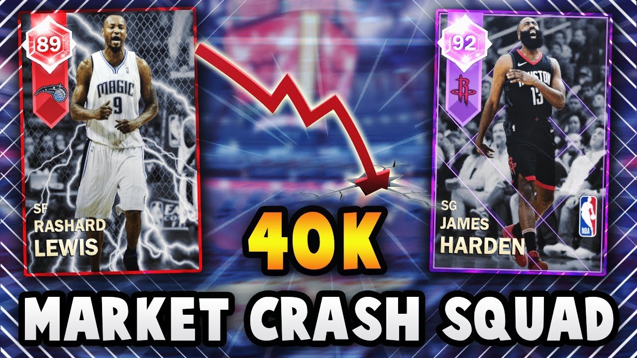 BEST 40K MARKET CRASH BUDGET SQUAD! Ft. 2 AMETHYSTS & 4 RUBIES!! | NBA ...