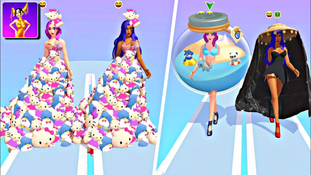 Catwalk Battle - All Levels Trailer Gameplay Android, iOS( 4-5) - YouTube