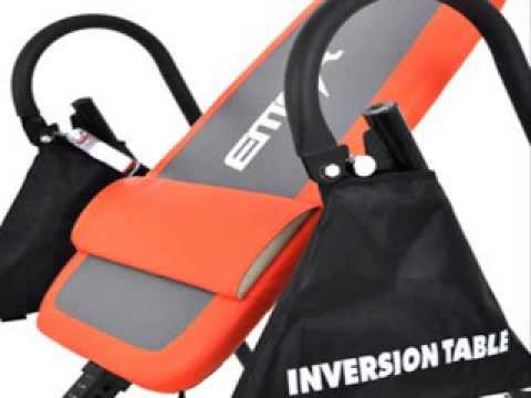 Emer Deluxe Foldable Gravity Inversion Table for Back Therap - YouTube