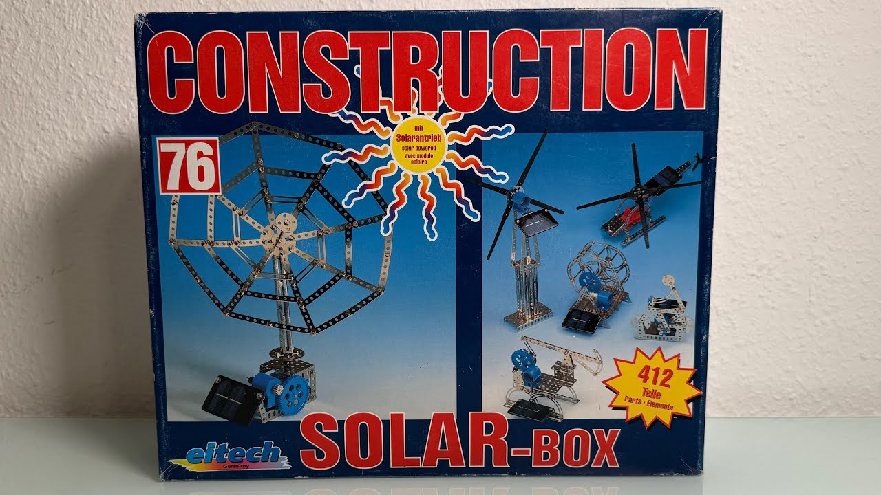 Construction eitech Solar Box - YouTube