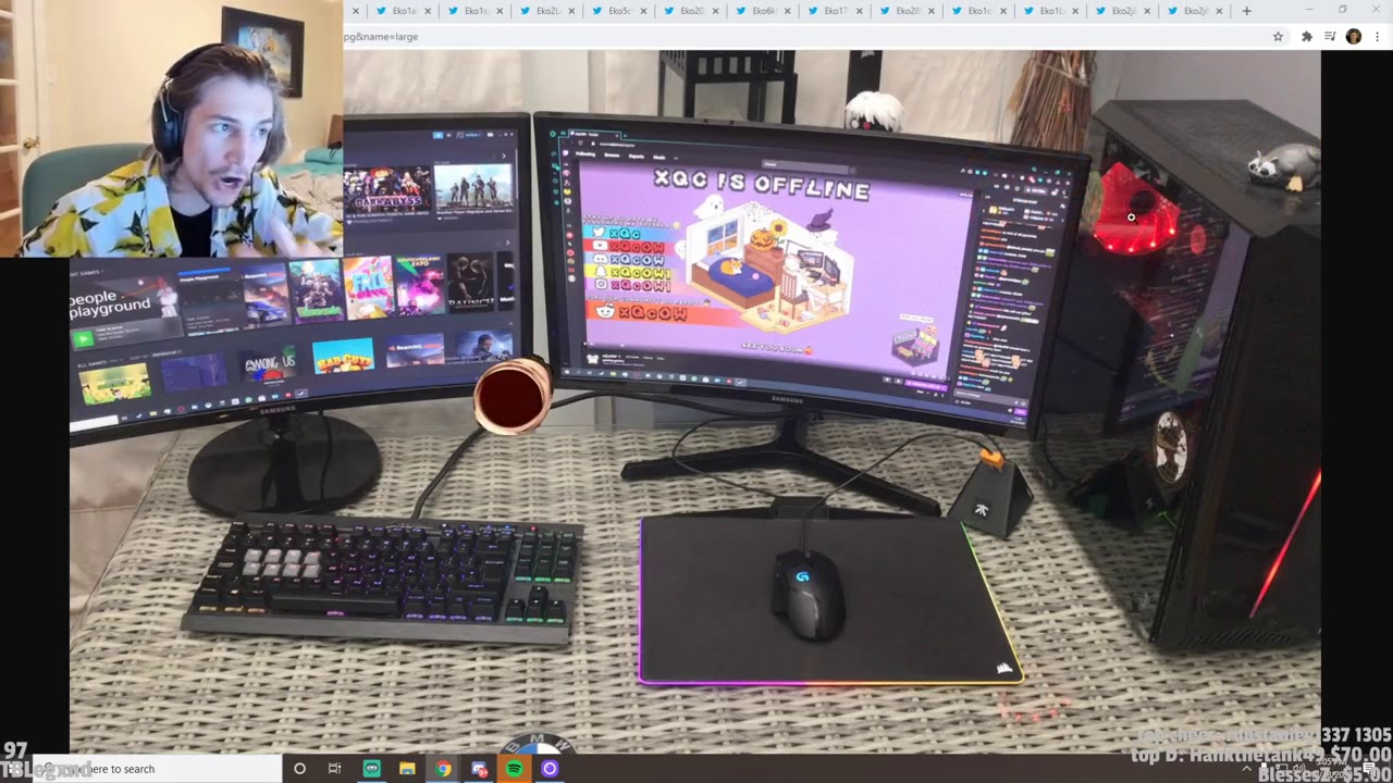 How xQc would react to my PC - YouTube