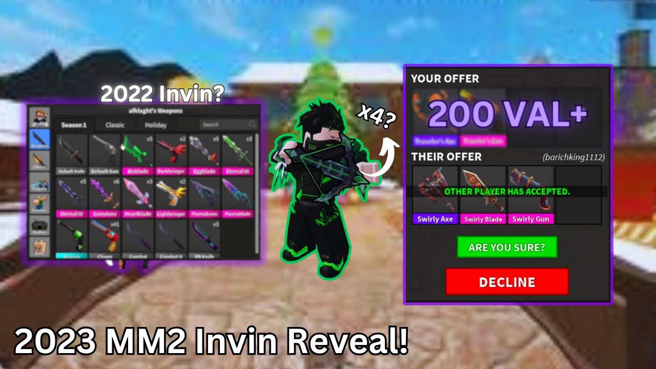 MM2 Trading MONTAGE + 2023 Inventory SHOWCASE! - YouTube