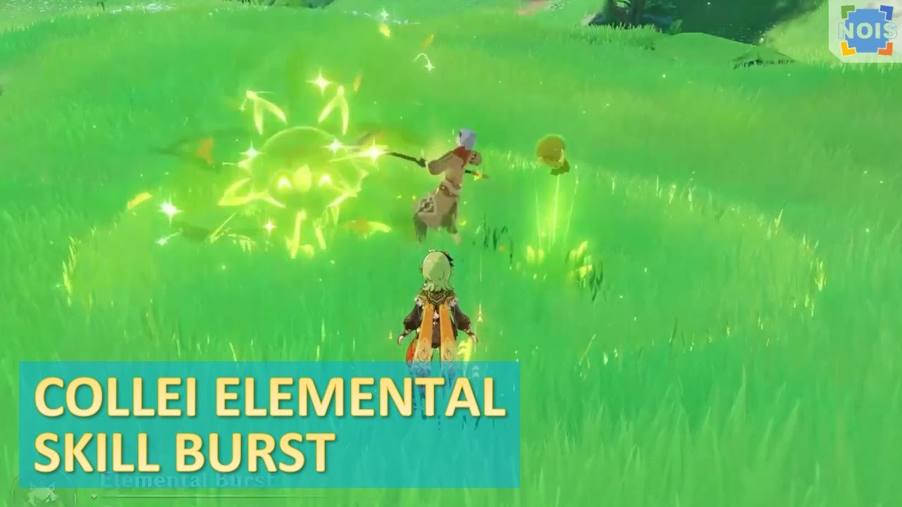 Collei Elemental Skill Burst | New Update 3.0 - Genshin Impact ...