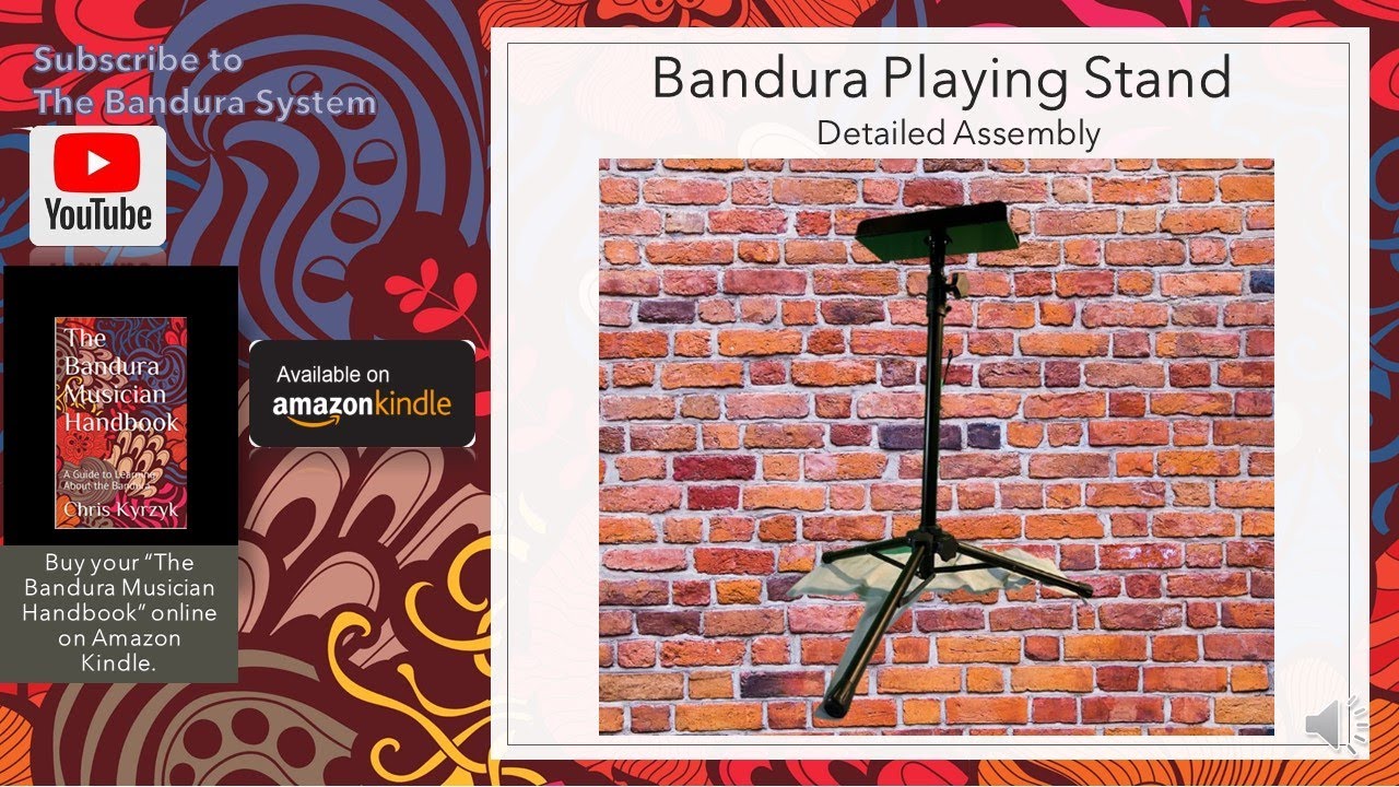 Bandura Bandura Playing Balancing Stand - Product Review - YouTube