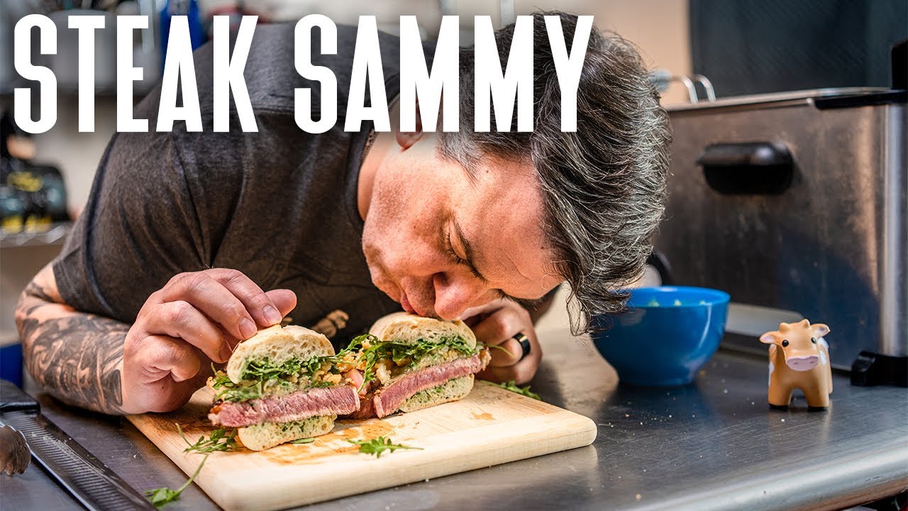 Ribeye Steak Sammy!! | How to Make the Perfect Steak Sammy - YouTube