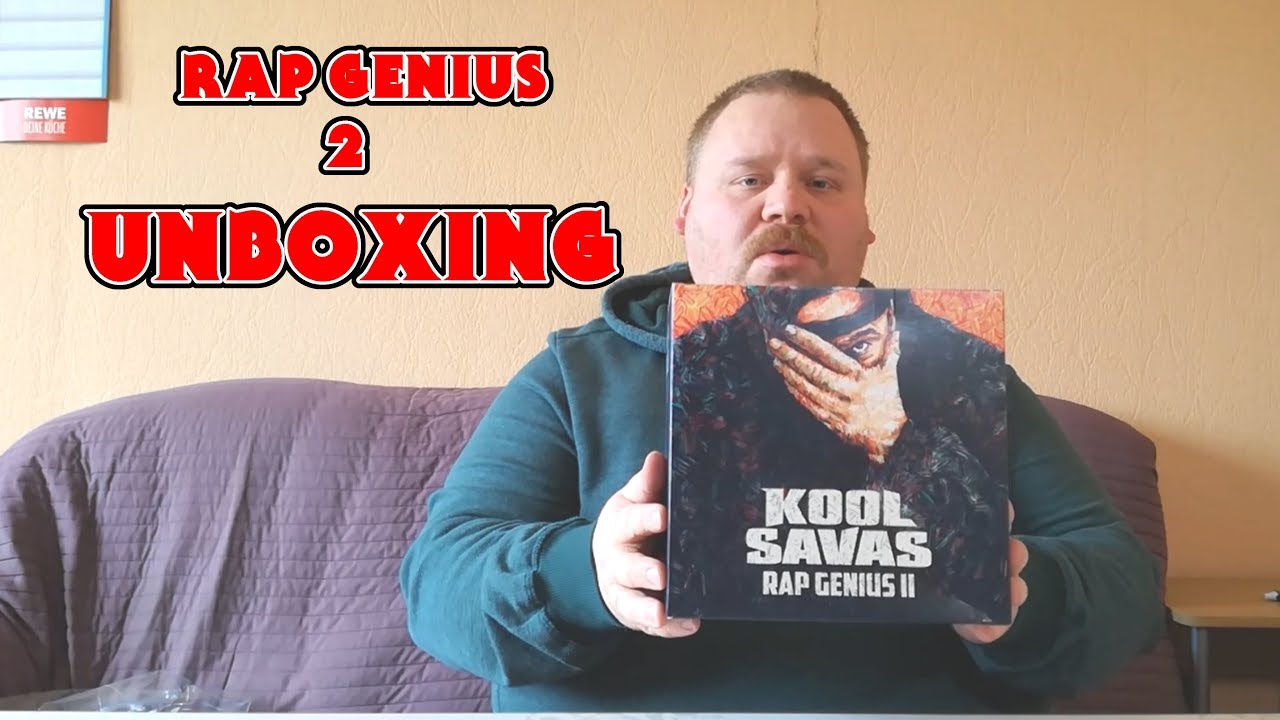 KOOL SAVAS - Rap Genius 2 (Tour-Box) Unboxing - YouTube