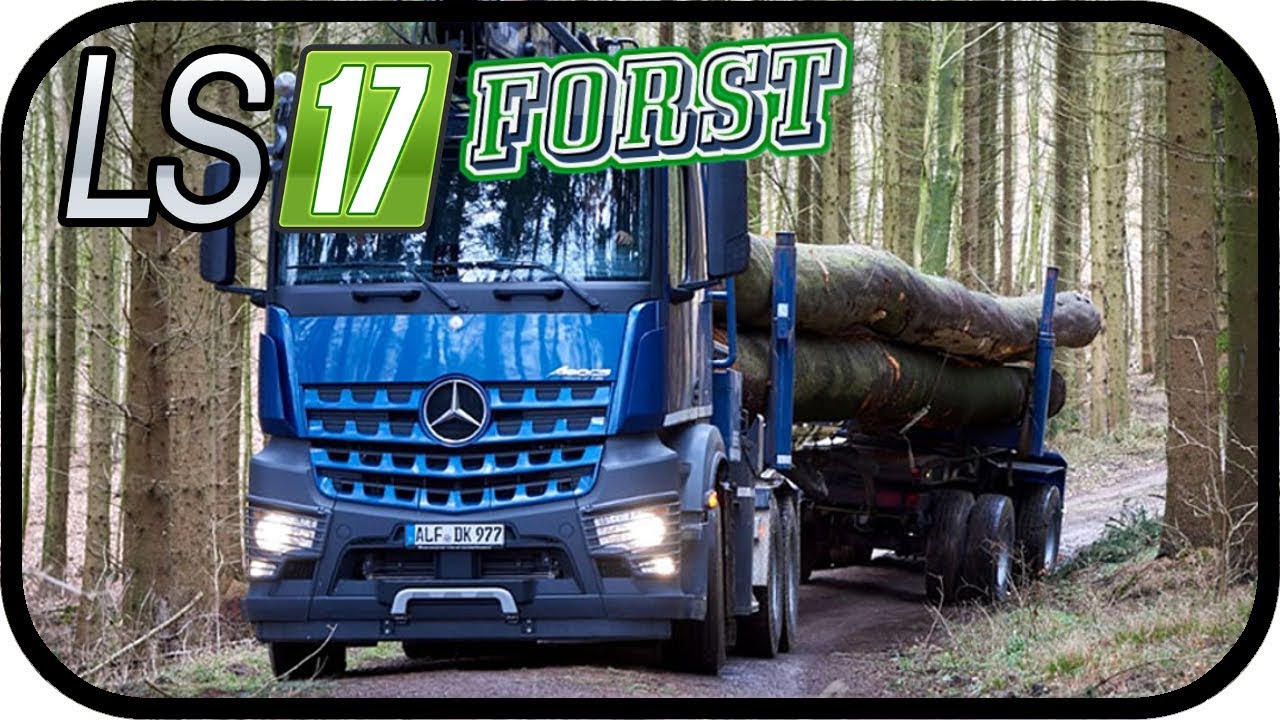 LS17 FORST FICHTELBERG SE02 - Langholztransport zur Firma #064 ...