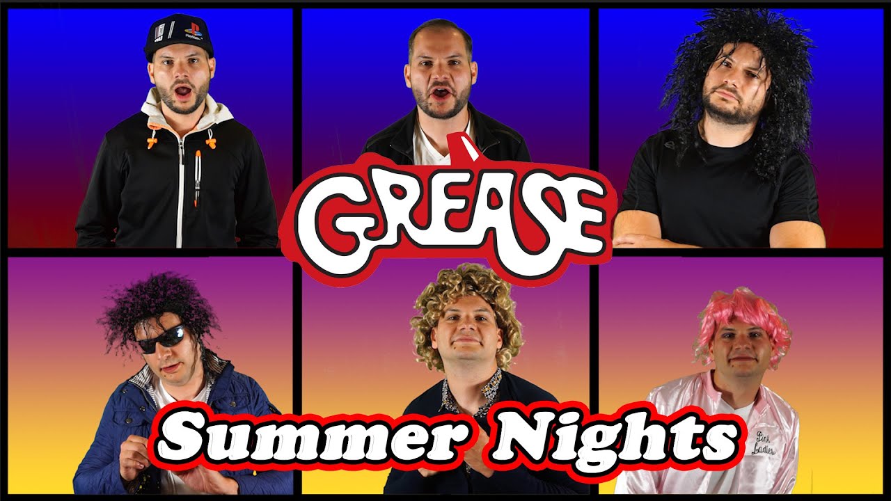 Summer Nights - Grease - Full Song with One Man! - YouTube